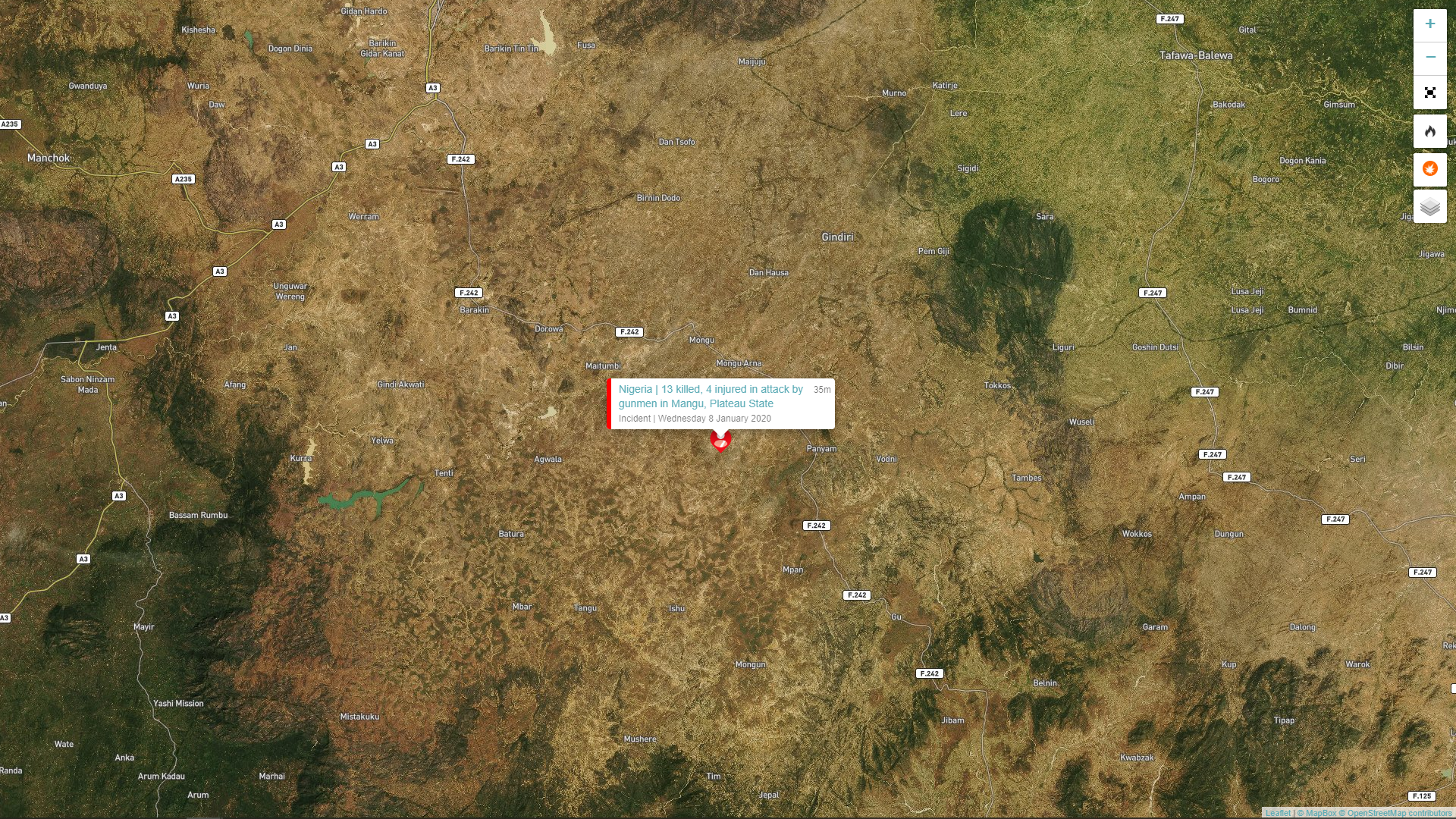 Nigeria | 13 killed, 4 injured in attack by gunmen in Mangu, Plateau ...