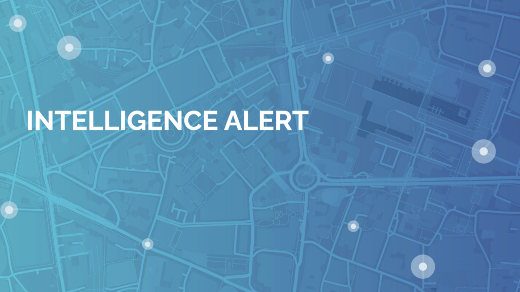 Intelligence Alert – HOZINT | Horizon Intelligence