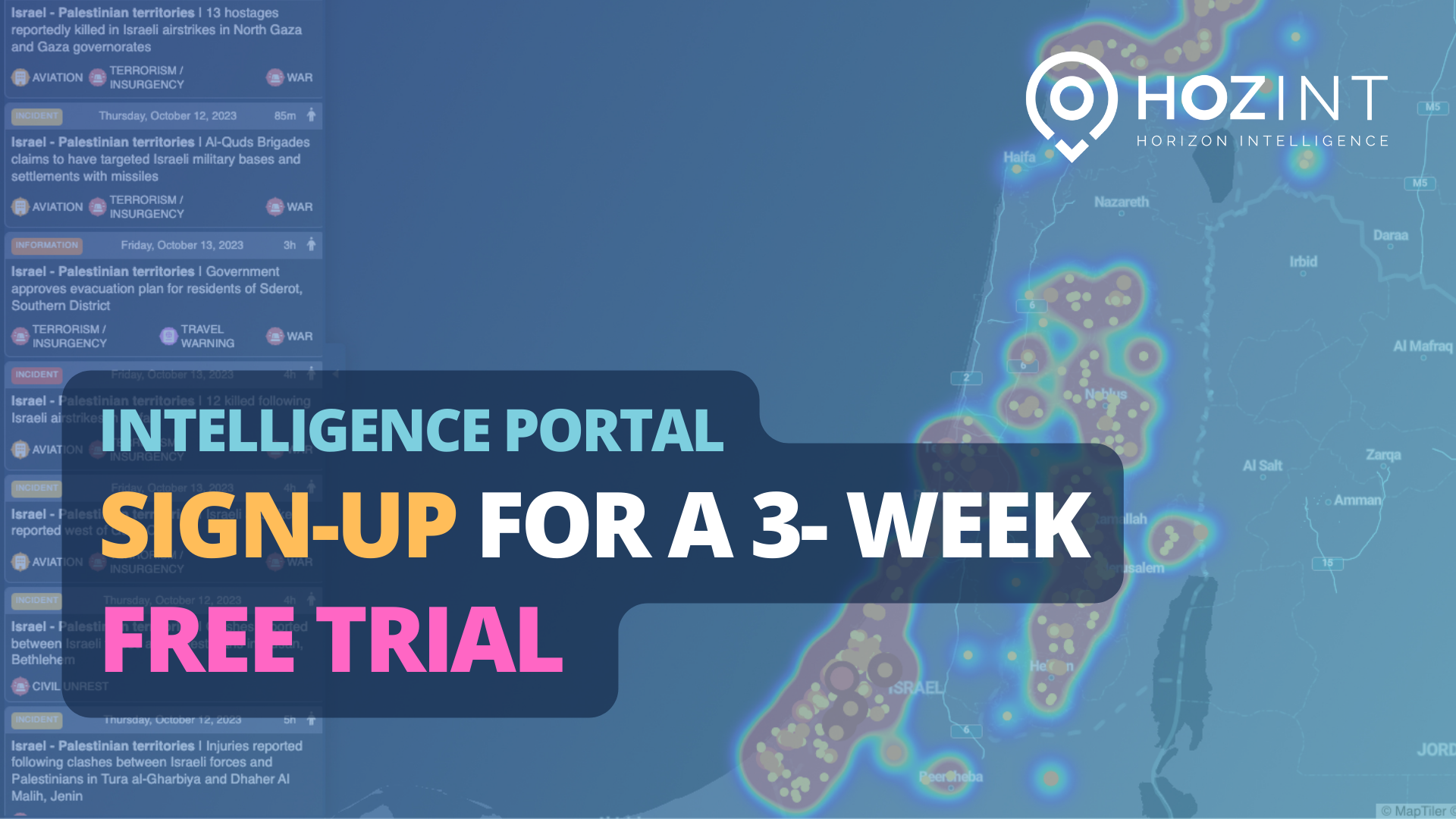 Campaign | Book a free trial – HOZINT | Horizon Intelligence