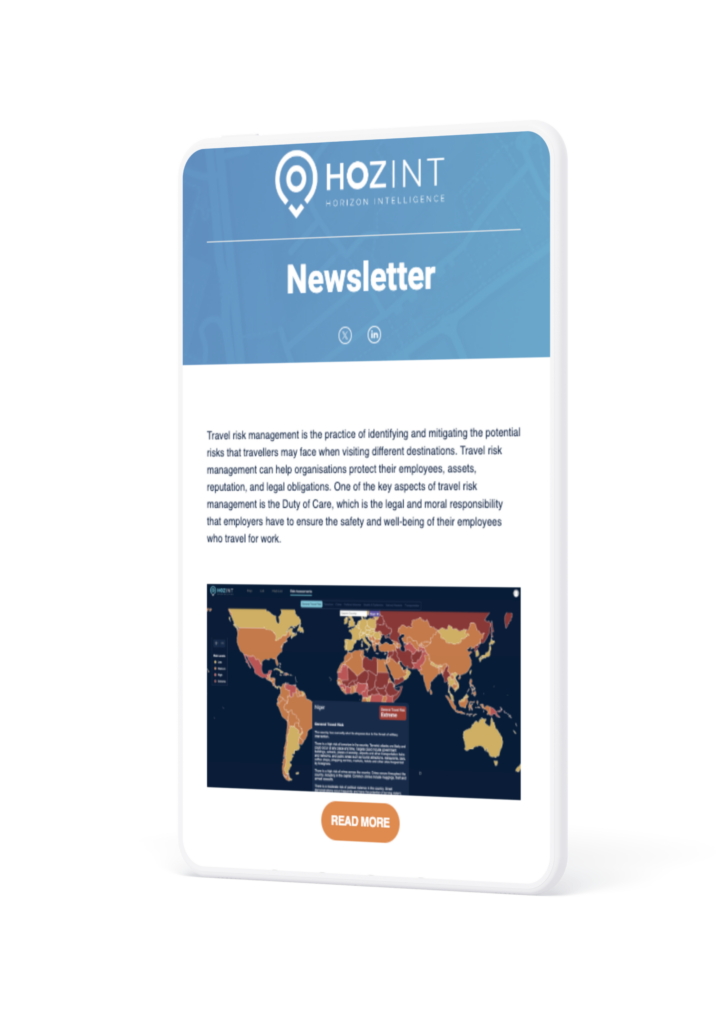HOZINT | Horizon Intelligence – Hozint is a situational awareness monitoring platform powered by ...