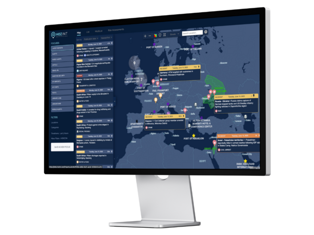 HOZINT | Horizon Intelligence – Hozint is a situational awareness monitoring platform powered by ...