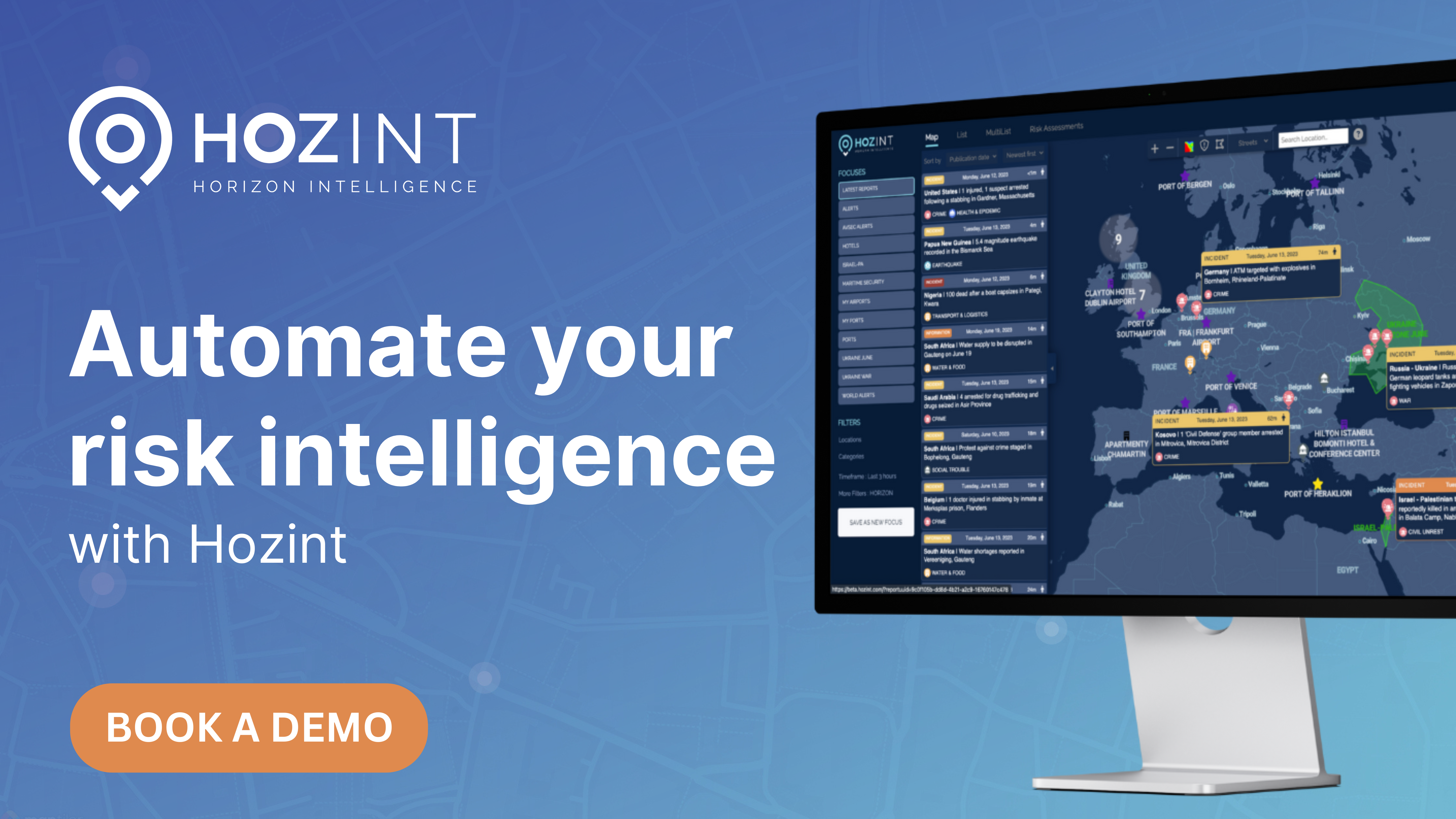 HOZINT | Horizon Intelligence – Hozint is a situational awareness monitoring platform powered by ...