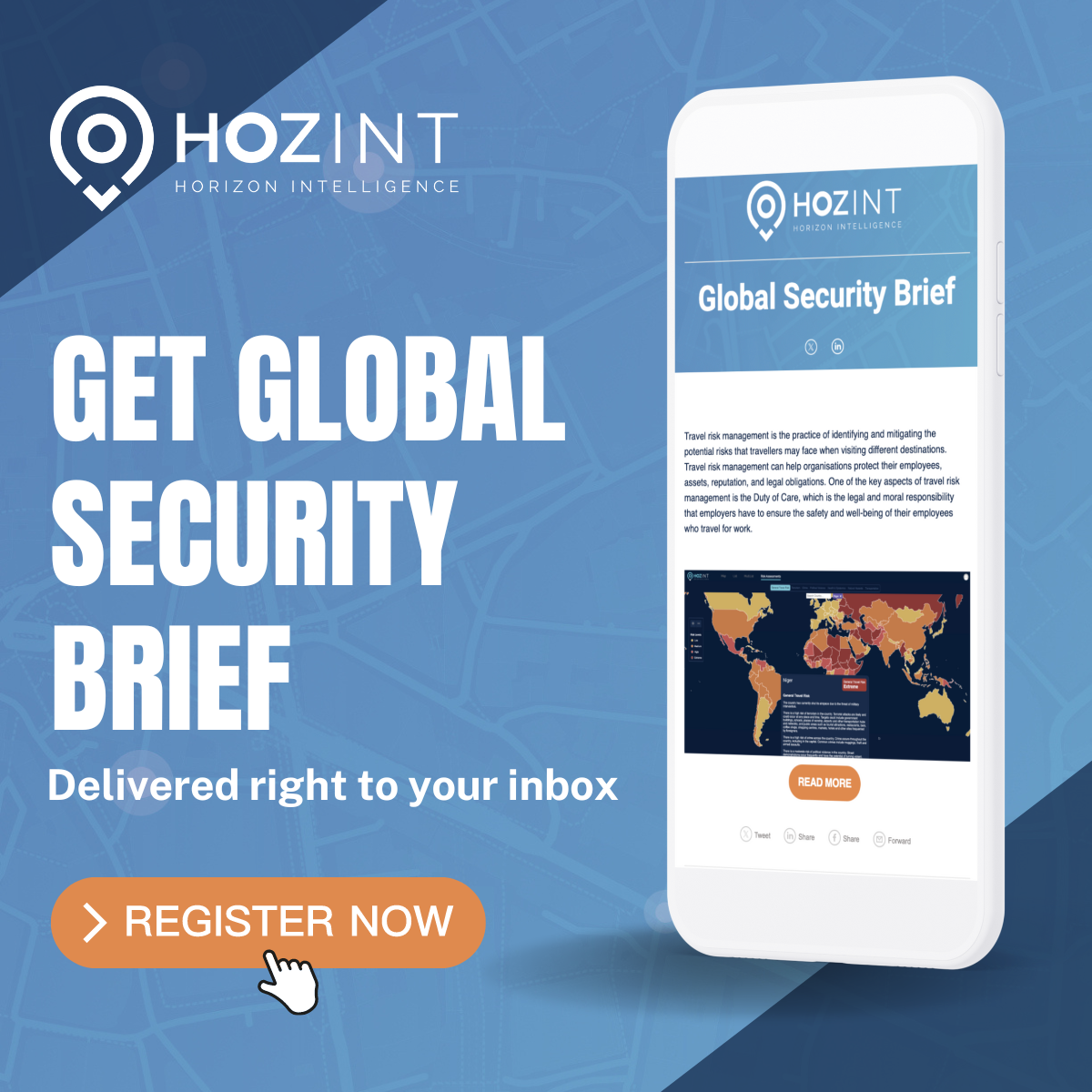 Sign up to Global Security Brief – HOZINT | Horizon Intelligence