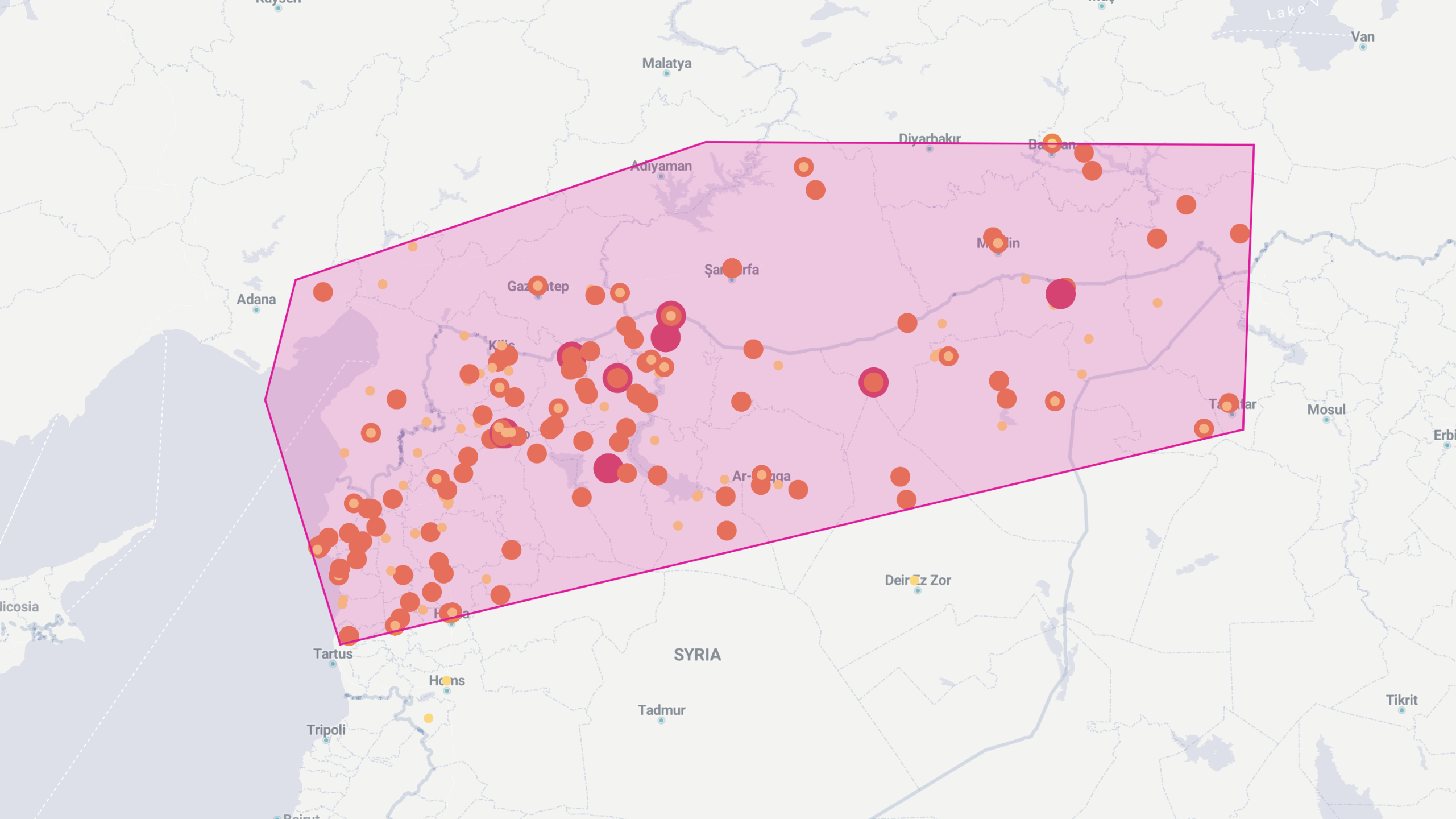 Polygon geofence – HOZINT | Horizon Intelligence