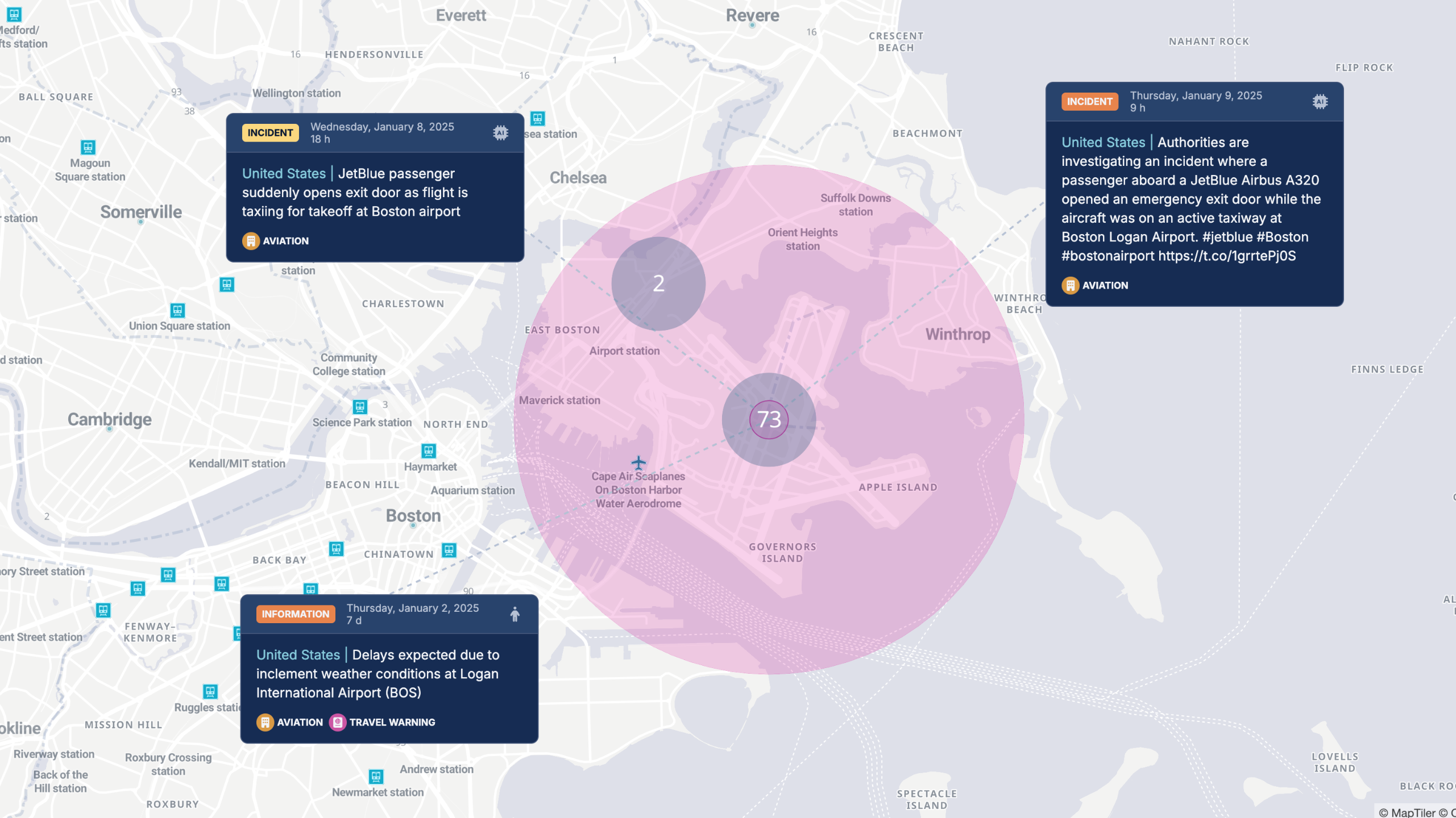 Radial geofence – HOZINT | Horizon Intelligence